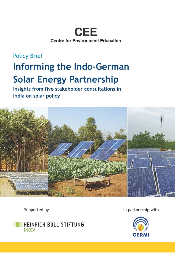 Informing the Indo-German solar energy partnership | Heinrich Böll ...